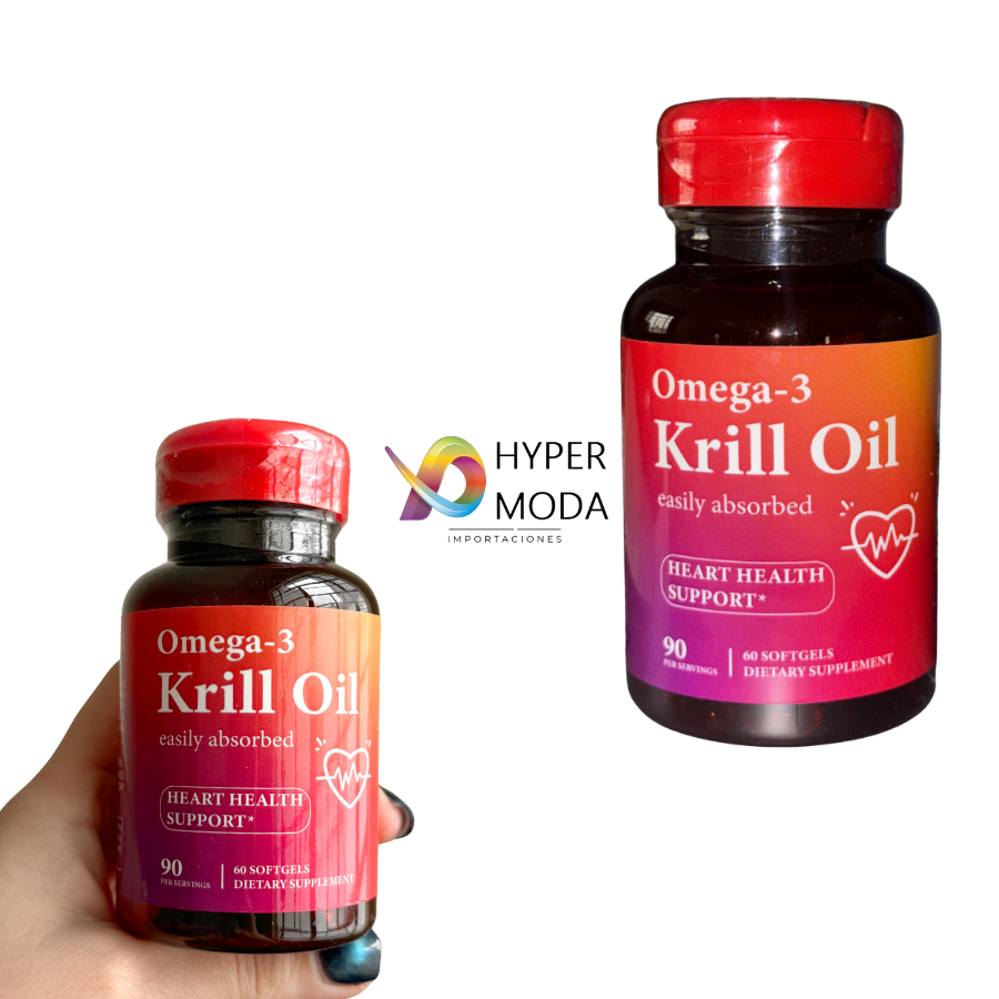 Suplemento Omega-3 Krill Oil 90 Capsulas – Imperio Go
